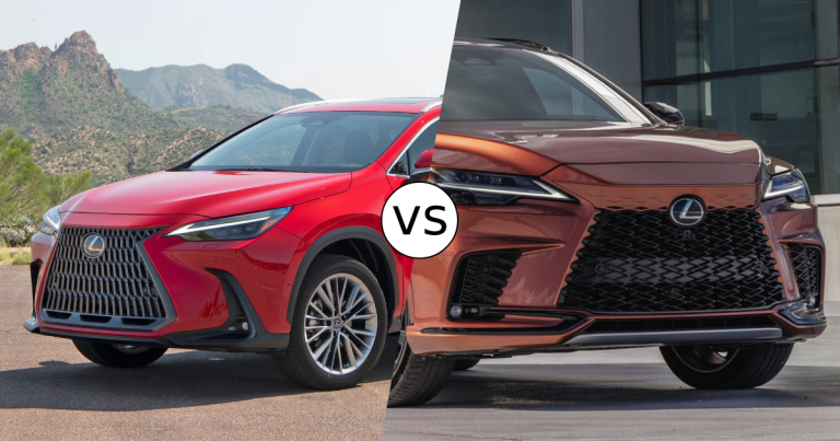 The 2024 Lexus NX vs. The Lexus RX | Stevens Creek Lexus