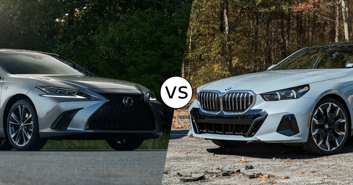 2025 Lexus ES vs. BMW 5 Series | Lexus Stevens Creek